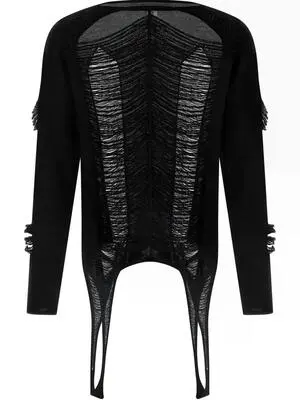 Rick Owens Longsleeve Sweater - Black
