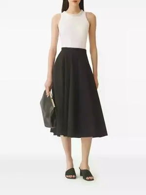 Fabiana Filippi Embroidered-neck Tank Top