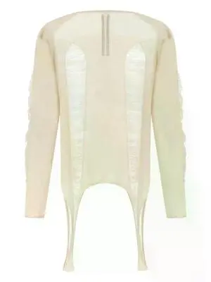 Rick Owens Longsleeved Sweater - White