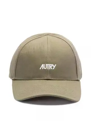 AUTRY Logo-embroidered Cap - Green