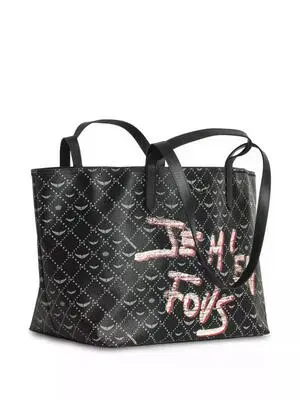 Zadig&Voltaire Large Z Shopper Tote Bag - Black
