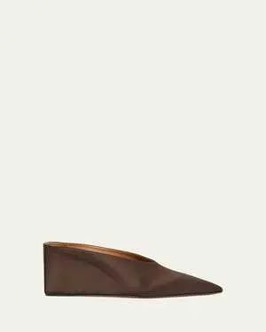 Alaia Mid Heel Mules Clogs For Women