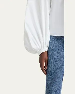 Alaïa Puff Sleeve Blouse