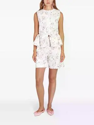 Giambattista Valli Patterned Jacquard Shorts