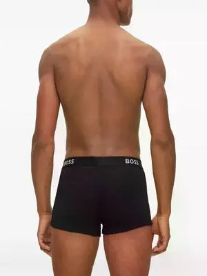 BOSS Logo-print Boxers - Black