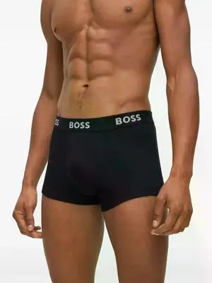 BOSS Logo-print Boxers - Black