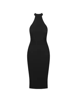 MAISON CLOSE Nuit Infinie Midi Dress - Black