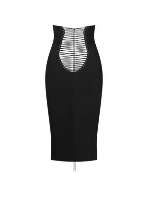 MAISON CLOSE Nuit Infinie Midi Dress