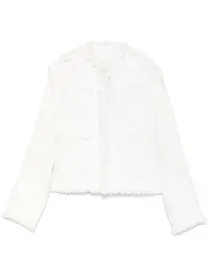 Women's White Fringe Jackets