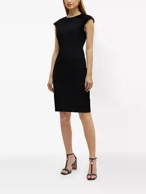 BOSS Virgin Wool Knee-length Dress