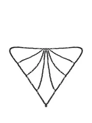 MAISON CLOSE Embellished Open Briefs