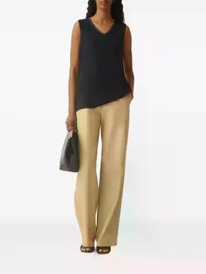 Fabiana Filippi Beaded Trim Vest