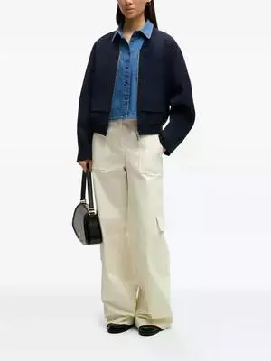 BOSS Layered-effect Jacket - Blue