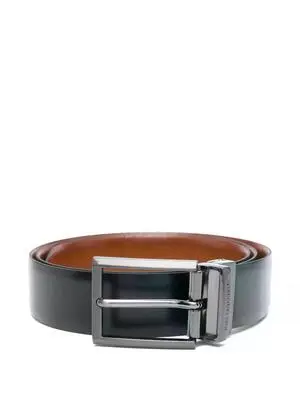 Karl Lagerfeld Leather Belt - Black