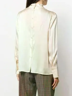 ROBERTO COLLINA Neck-tied Blouse
