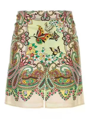Etro Graphic-print Mini Skirt