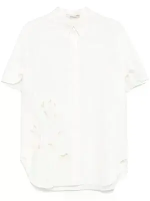 Dorothee Schumacher Floral-embroidery Shirt - White