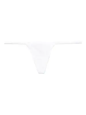 MAISON CLOSE Les Invisibles Micro Thong - White