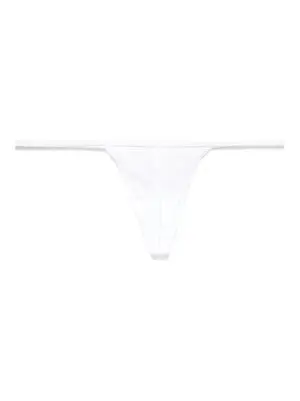 MAISON CLOSE Les Invisibles Micro Thong - White
