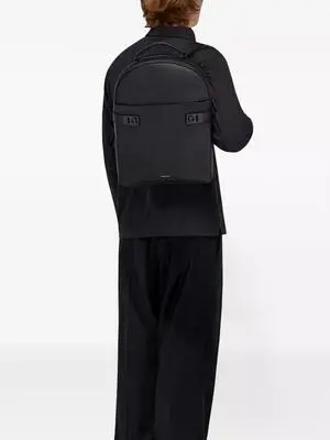 FERRAGAMO Gancini-buckles Backpack - Black