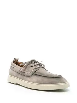Officine Creative Bones 013 Boat Shoes - Neutrals