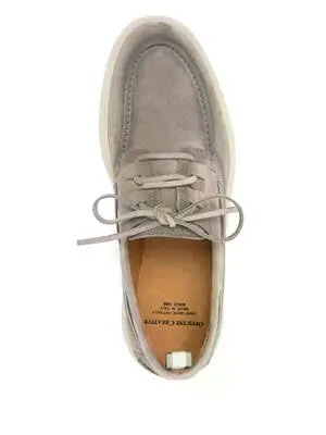 Officine Creative Bones 013 Boat Shoes - Neutrals