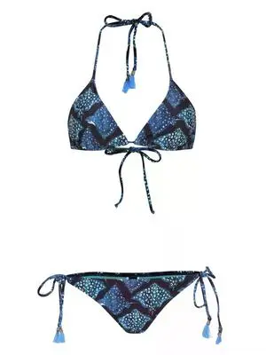 LYGIA & NANNY Maya Bikini Set - Blue