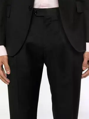 LARDINI Wool Suit - Black