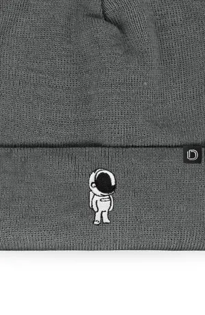 DALIX Astronaut Beanie - Asphalt Gray