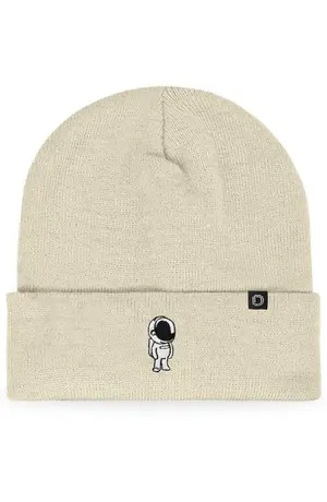 DALIX Dalix Astronaut Beanie Cap Beige
