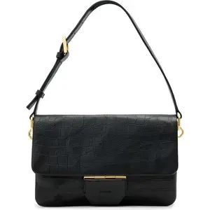 ALLSAINTS Ondine Leather Shoulder Bag - Black