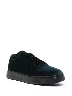 Emporio Armani Velvet Sneakers
