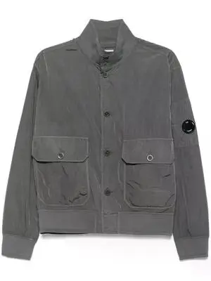 C.P. COMPANY Chrome-r Button Jacket - Grey