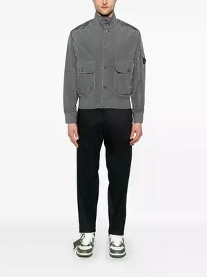 C.P. COMPANY Chrome-r Button Jacket - Grey