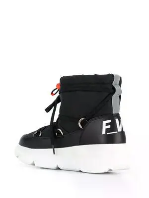 F_WD Logo Snow Boots - Black