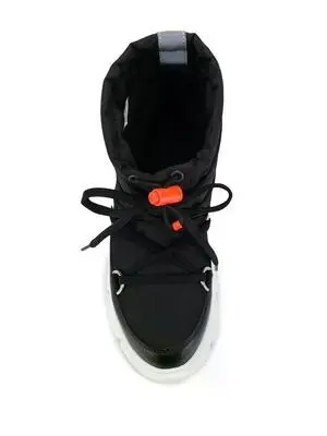 F_WD Logo Snow Boots - Black