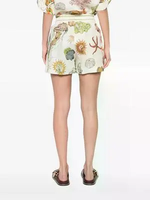 ALEMAIS Sea Printed Shorts