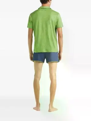 Vilebrequin Linen Polo Shirt - Green