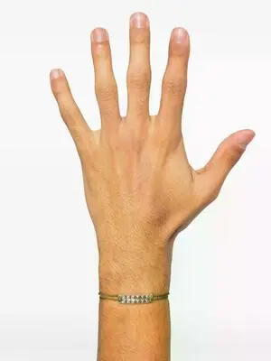 Le Gramme Buff-top Pyramid-guilloché Bracelet