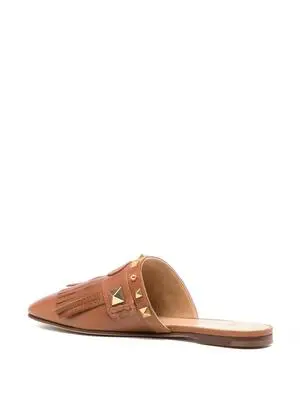 Valentino Garavani Plaster Caster Mules - Brown