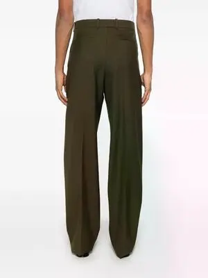 Saint Laurent Wool Gabardine Trousers