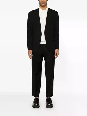 Dolce & Gabbana Logo-plaque Cotton Polo Shirt