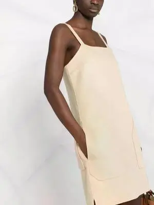 Max Mara Sleeveless Square Neck Dress