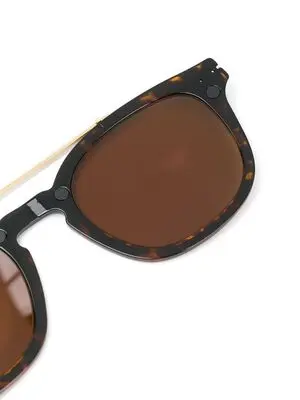 TOM FORD Clip Round Sunglasses