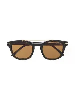 TOM FORD Clip Round Sunglasses