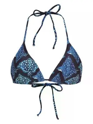 LYGIA & NANNY Hanna Bikini Top - Blue