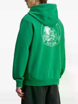 Woolrich Graphic-print Hoodie - Green