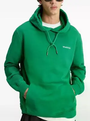 Woolrich Graphic-print Hoodie - Green