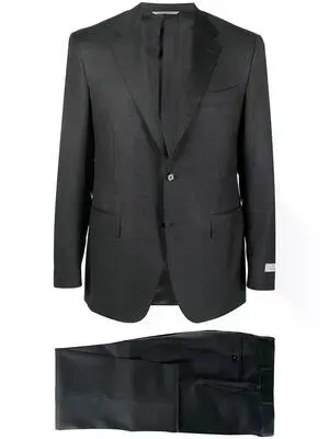 Canali Wool Single-breasted Suit