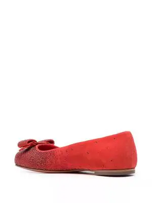 FERRAGAMO Vara Bow Ballerina Shoes